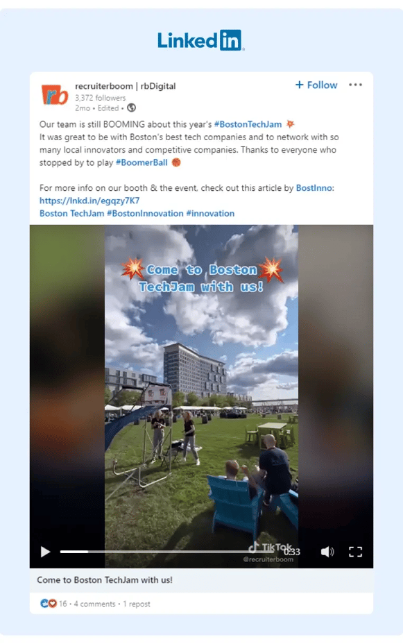 Achieving Engagement Milestones: Recruiterboom’s GaggleAMP Journey